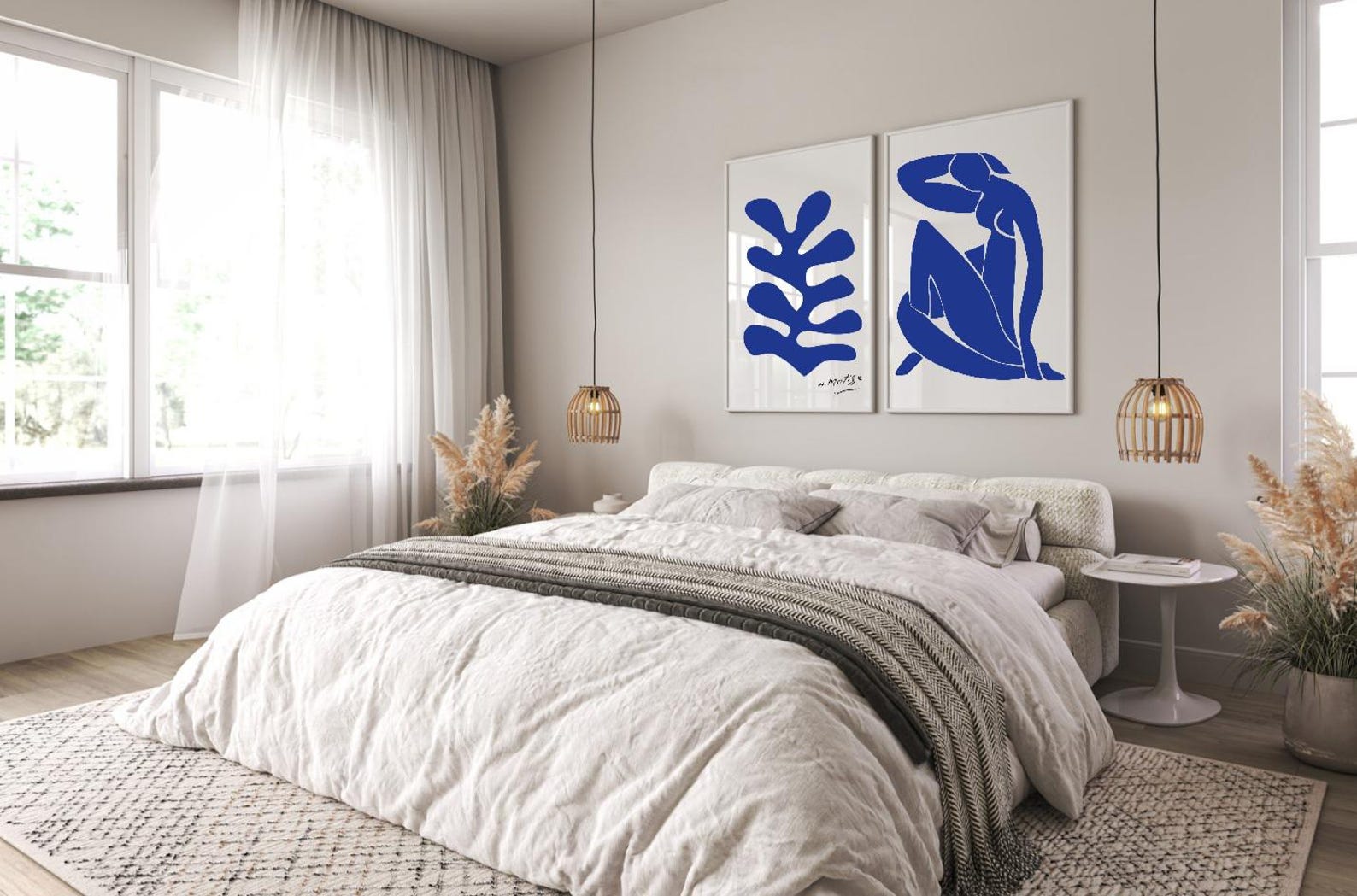 Set of Two Posters, Room Wall Gallery, Henri Matisse Wall Art Prints ...
