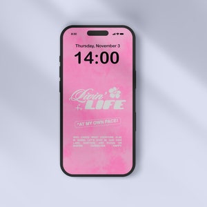 Aesthetic Y2K iPhone Wallpaper Bundle, Set of 5, Variety Pack, Quote ...