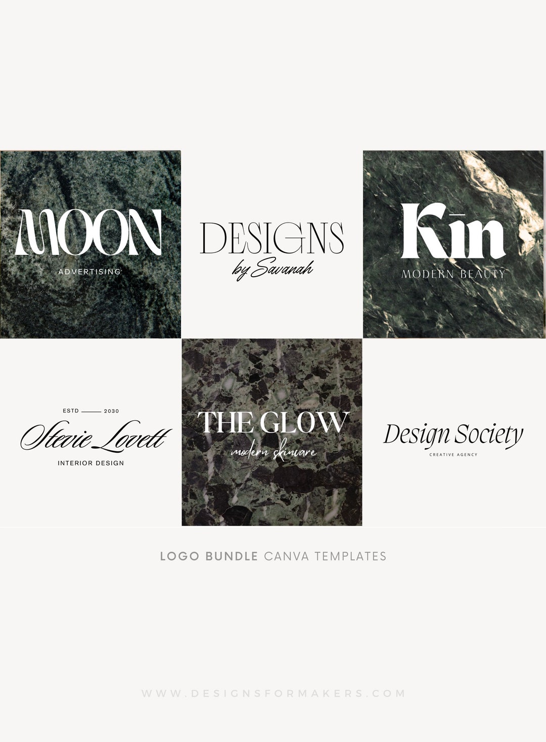 Logo Canva Templates, Logo Bundle, Canva Logos, Logo Design, Bundle ...