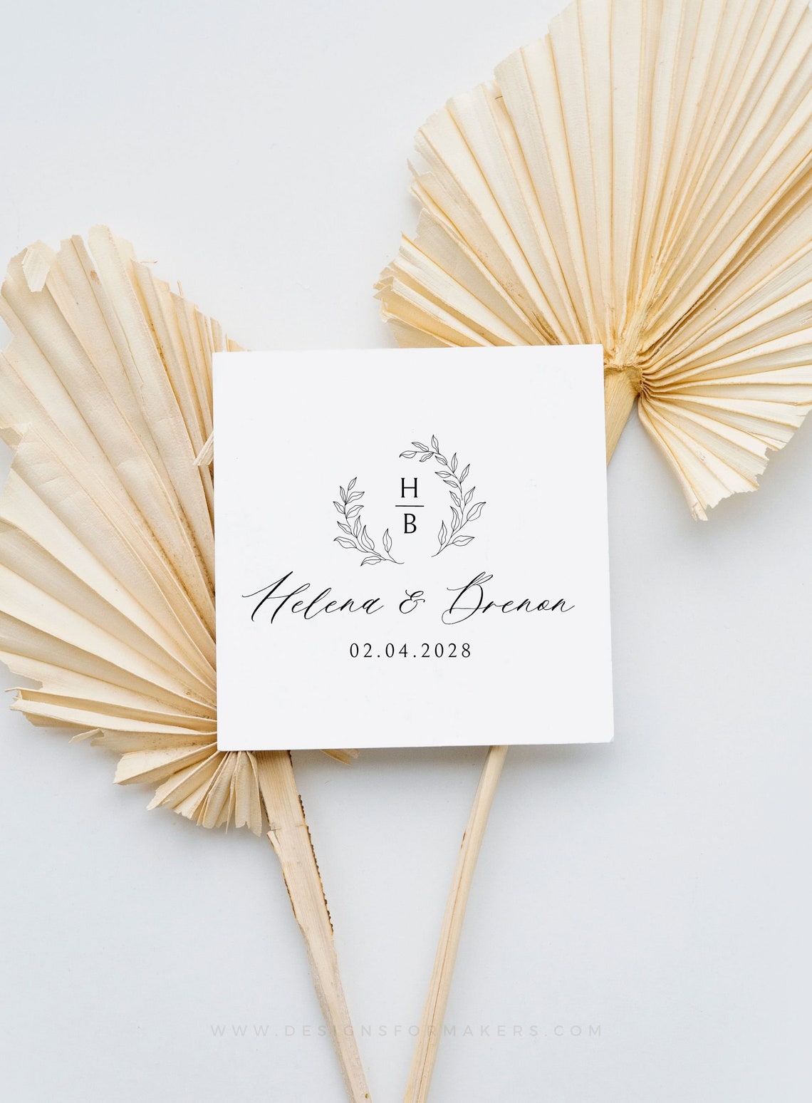 Wedding Logo Monogram, Wedding Logo Design, Canva Logo Template ...