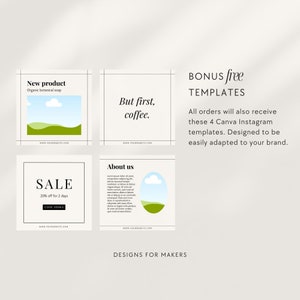 Etsy Cover Image Canva Template, Etsy Shop Banner, Etsy Shop Icon, Etsy ...