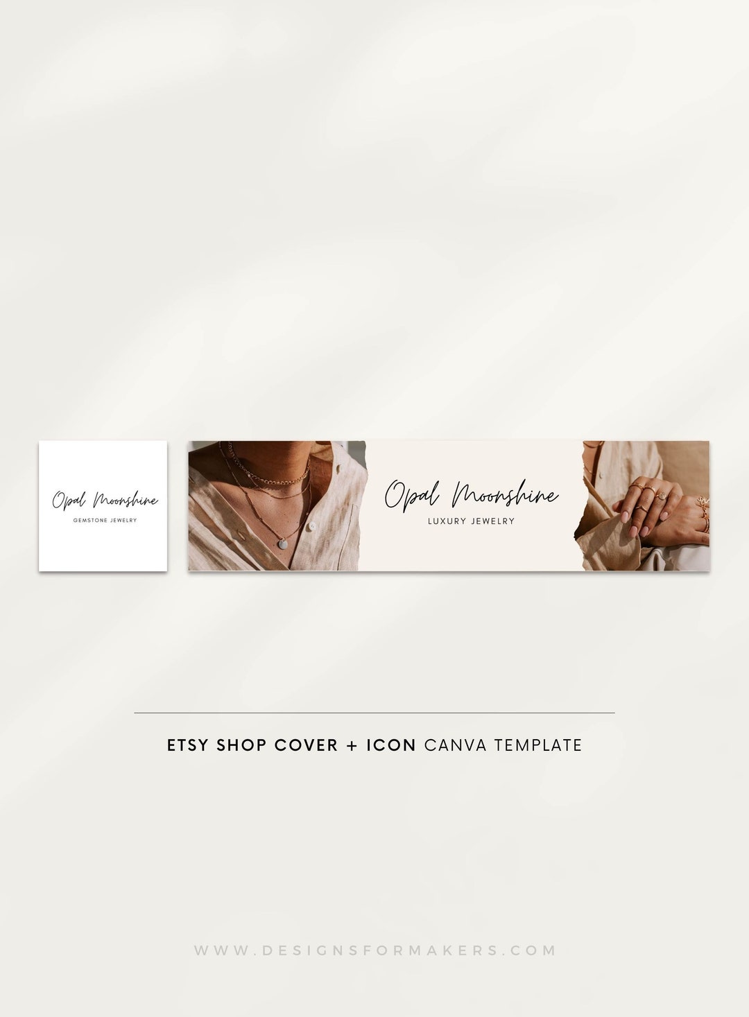 Etsy Shop Kit, Etsy Banner, Canva Template, Etsy Branding, Etsy Cover ...