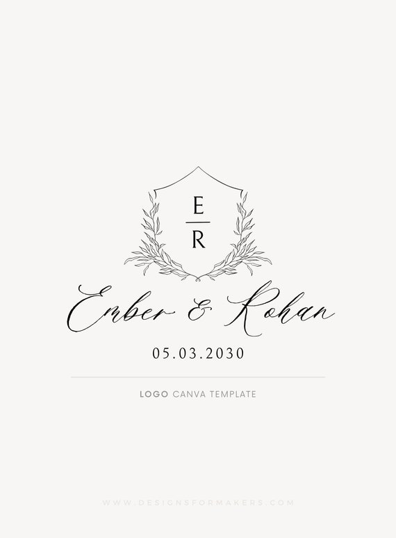 Custom wedding logo 60 photos - Astyledwedding.com