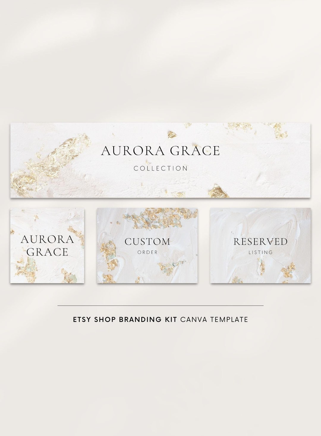 Etsy Shop Kit, Etsy Banner, Etsy Cover Photo, Canva Template, Etsy Shop ...