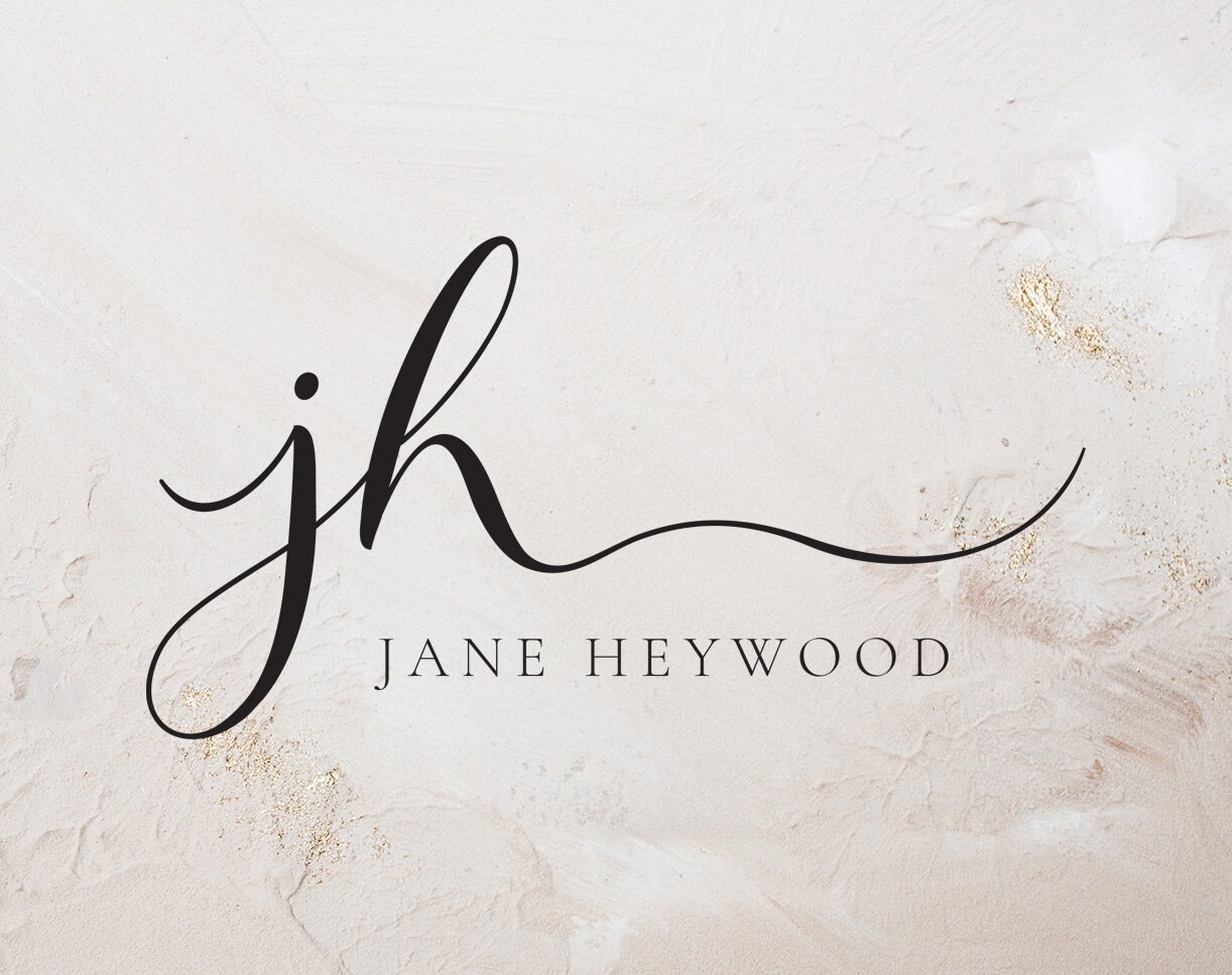 Modern Calligraphy Logo Design Premade Logo Design | Etsy