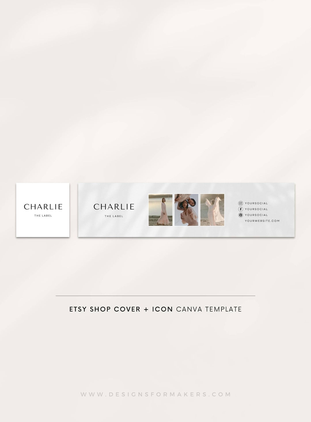 Etsy Shop Kit, Etsy Banner, Canva Template, Etsy Branding, Etsy Cover ...