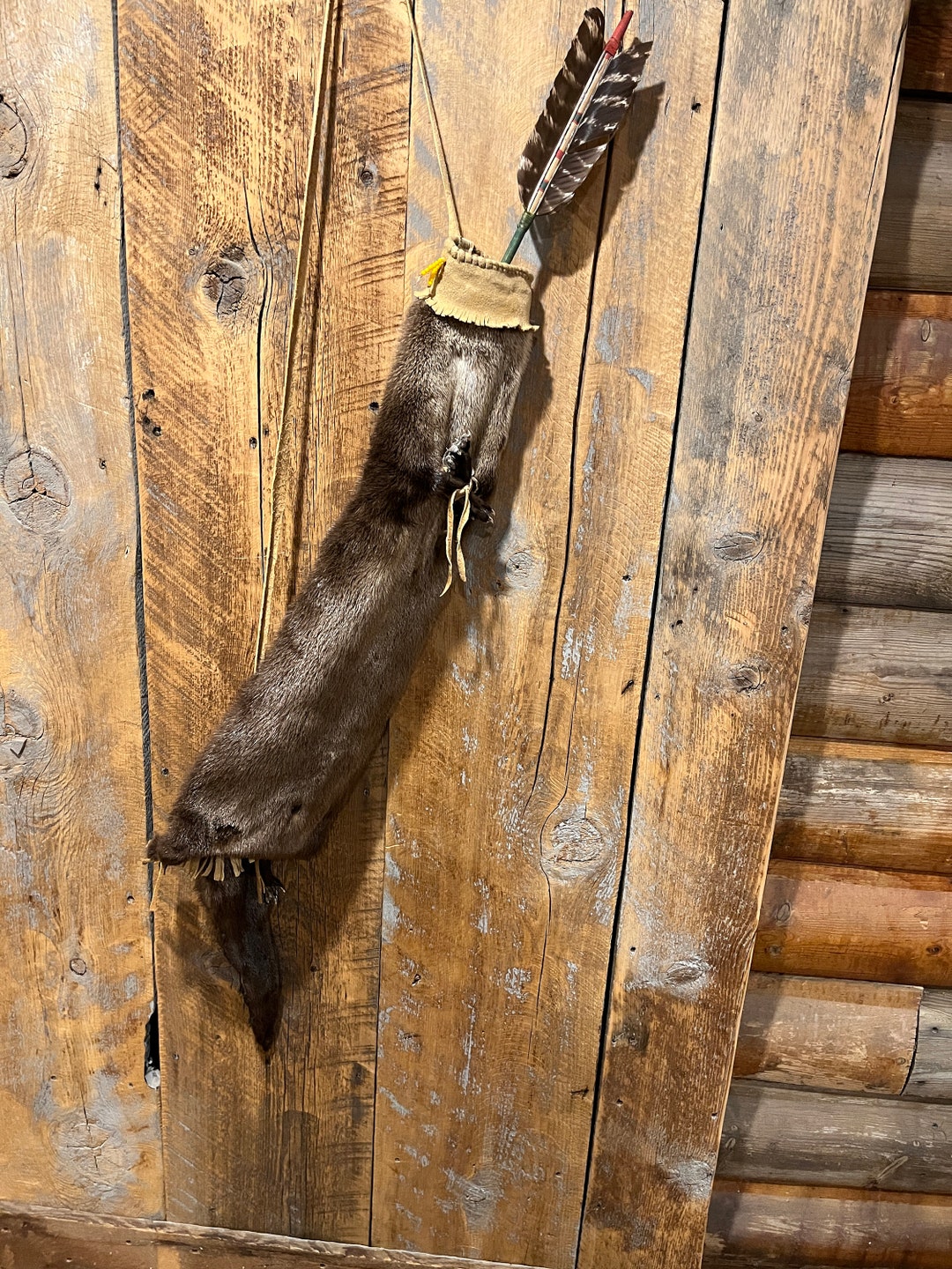 Otter Skin Arrow Quiver - Etsy