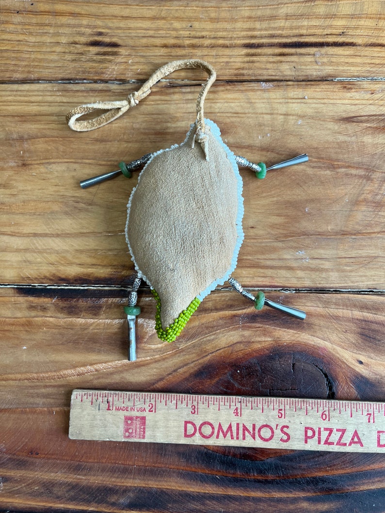 Beaded Turtle Amulet - Etsy