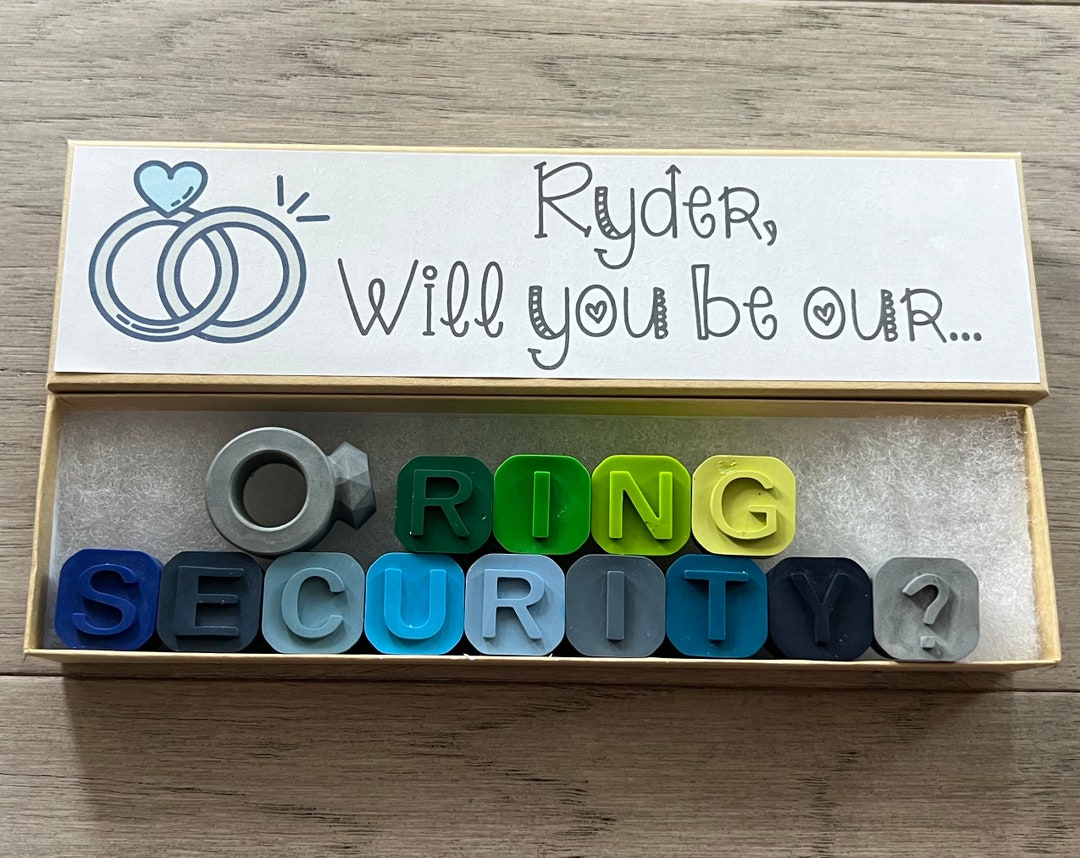 Ring Security Gift, Ring Security Thank You Gift, Ring Security Wedding ...