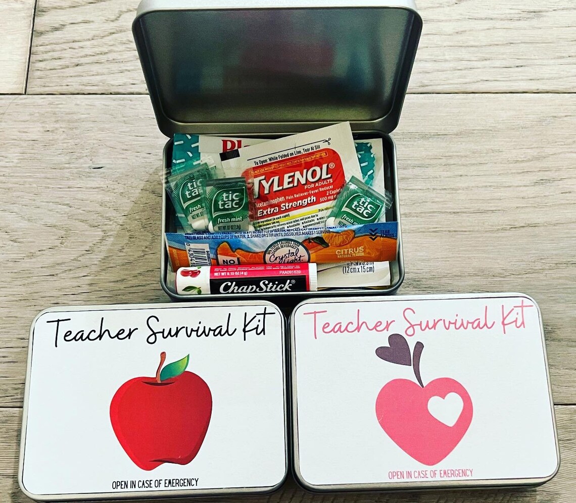 Teacher Appreciation Gift Teacher Emergency Kit Teacher - Etsy