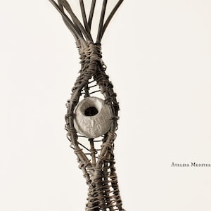 Pod Wire Sculpture With Dried White Eucalyptus Fruits. - Etsy
