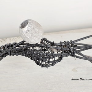 Pod Wire Sculpture With Dried White Eucalyptus Fruits. - Etsy