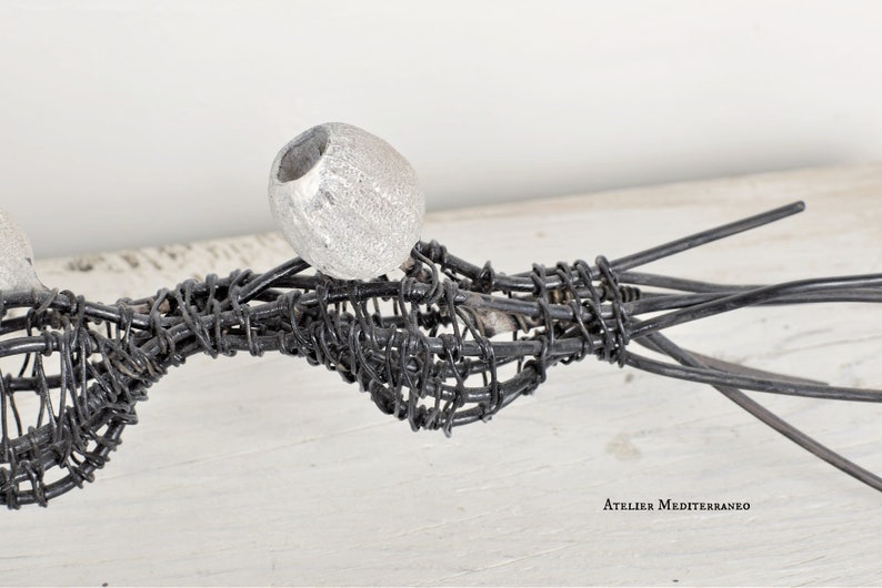 Pod Wire Sculpture With Dried White Eucalyptus Fruits. - Etsy