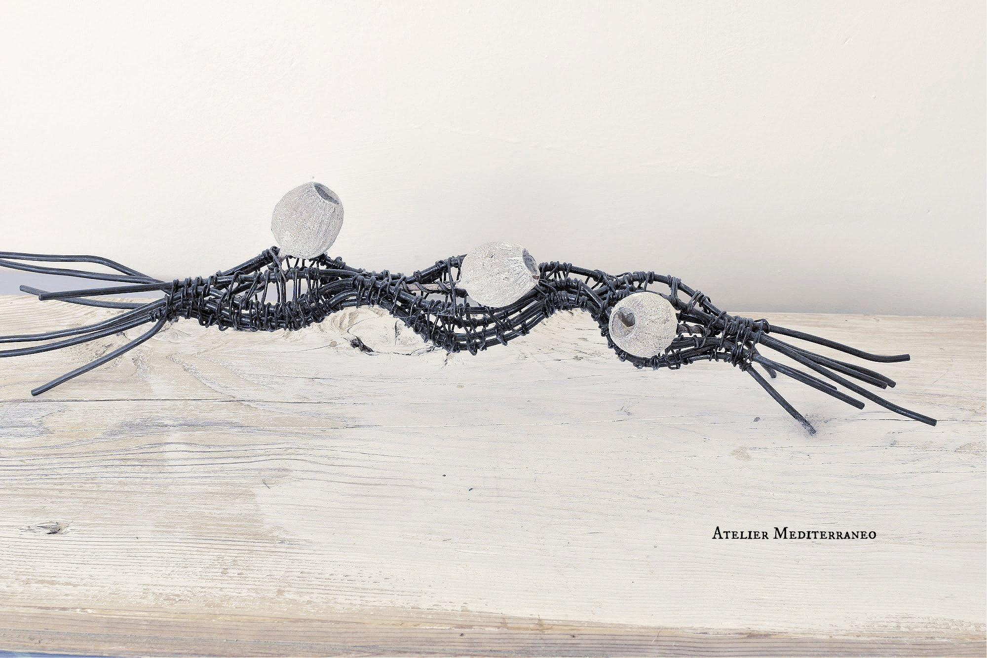 Pod Wire Sculpture With Dried White Eucalyptus Fruits. - Etsy