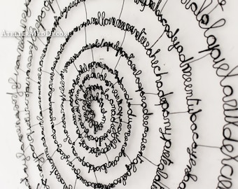 Wire Writing - Etsy