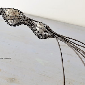 Pod Wire Sculpture With Two Types of Dried Eucalyptus Fruits. - Etsy