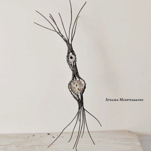 Pod Wire Sculpture With Two Types of Dried Eucalyptus Fruits. - Etsy