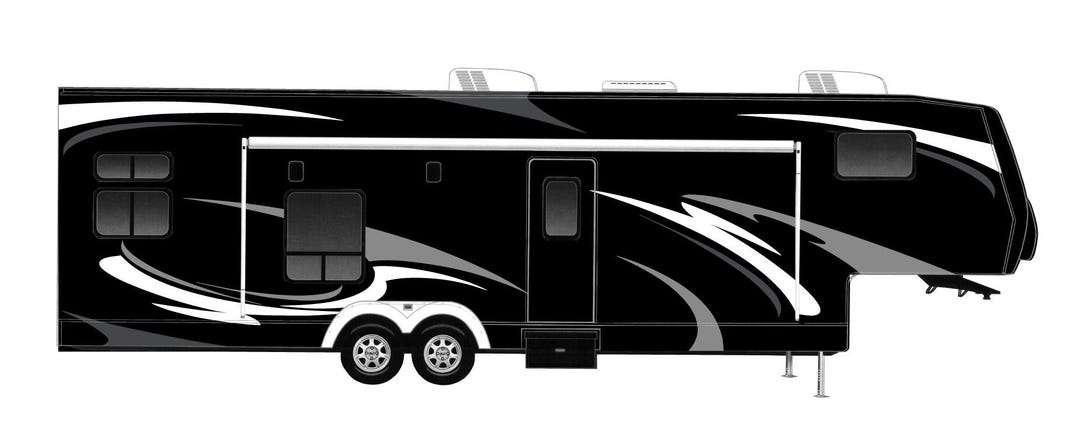 RV, Trailer Hauler, Camper, Motor-home Large Decals/graphics Kits 28 - Etsy