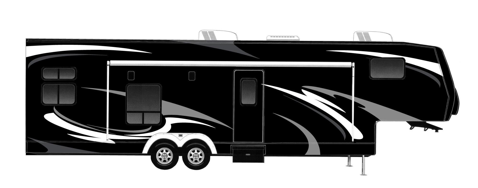 RV, Trailer Hauler, Camper, Motor-home Large Decals/graphics Kits 28 - Etsy