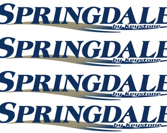 Springdale Keystone Decals - Etsy