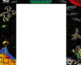 Space Invaders Bezel - Etsy