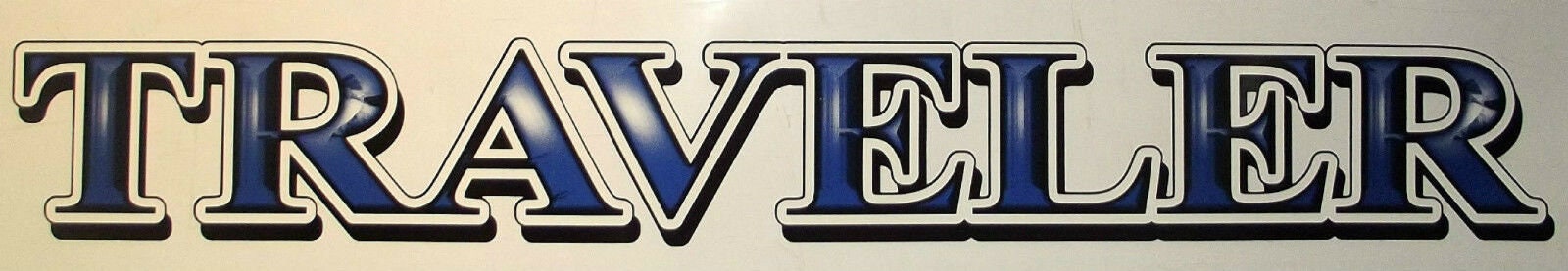 2 RV Trailer Navistar Traveler Logo Graphics Decals 1125 | Etsy