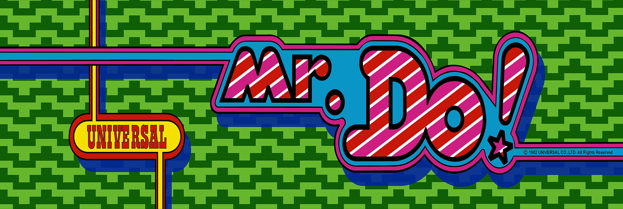 Mr. Do's Arcade Marquee for Reproduction Header/backlit Sign - Etsy