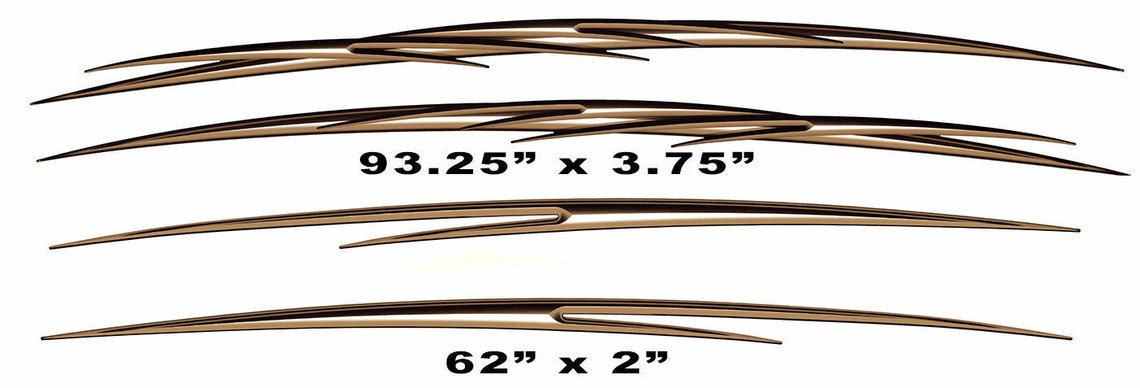 RV Trailer Camper Motorhome Large Vinyl Decals/graphics | Etsy