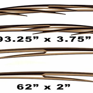 RV, Trailer, Camper, Motorhome Large Vinyl Decals/graphics Kit-k-0006-4 ...