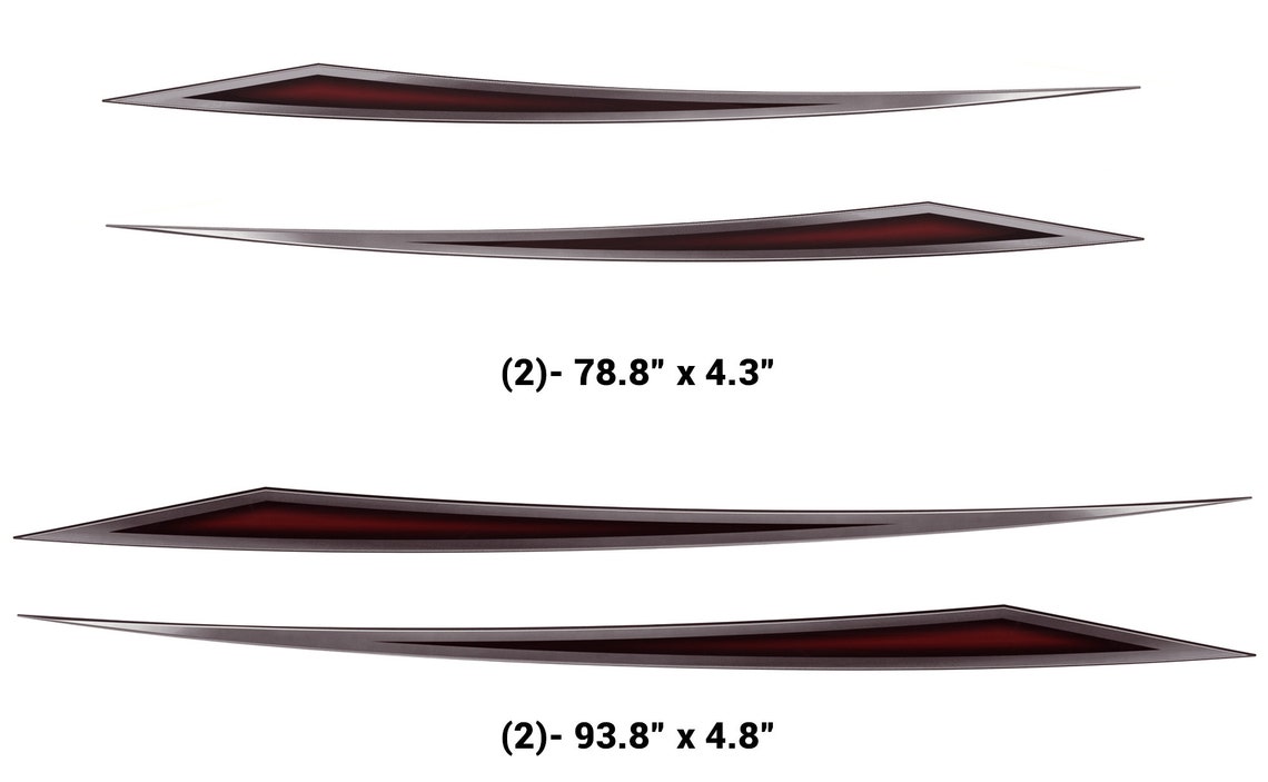 RV Trailer Camper Motorhome Large Vinyl Decals/graphics - Etsy