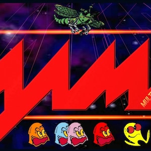 Mame Arcade Classics Marquee for Reproduction Header/backlit Sign - Etsy