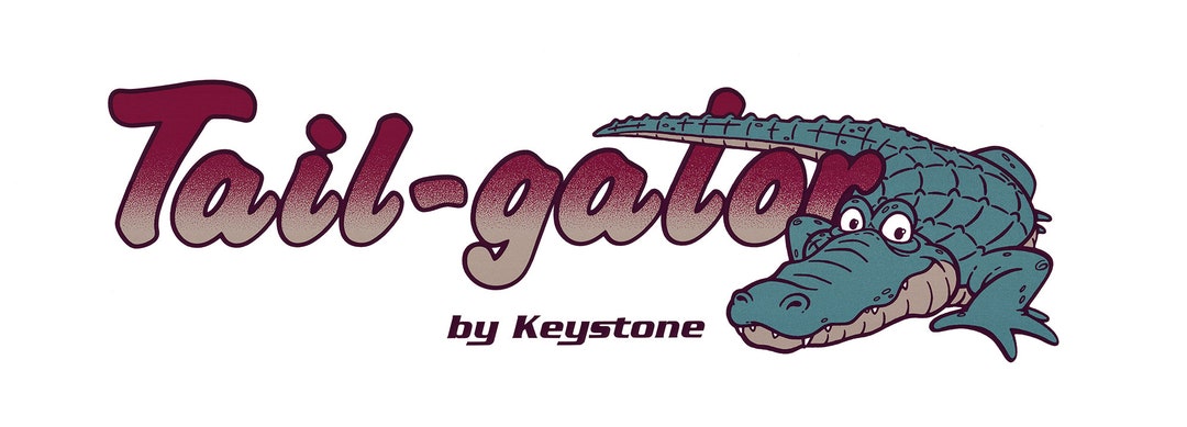 1 RV Trailer Keystone Tail-gator Logo Decal Graphic -1256 - Etsy