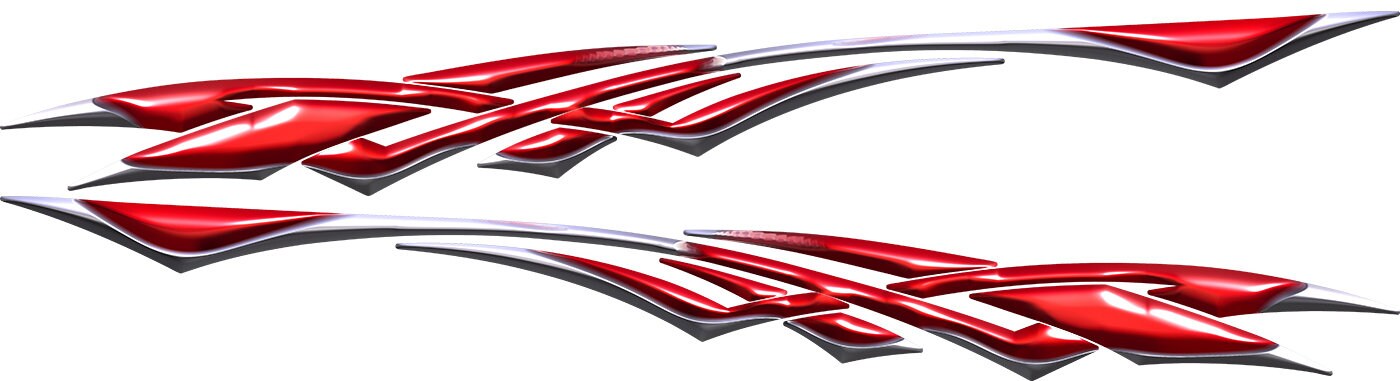 2 Car Truck Side Decals Graphics Stripes Vinyl #b1288red - Etsy