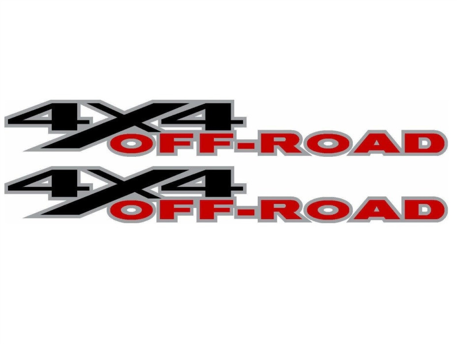 Pair 4x4 Off-road Dodge Ram Truck Bed Stickers Decals-t-7 - Etsy