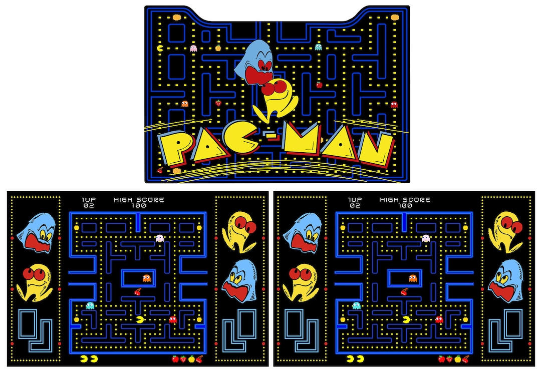 Arcade 1up Cabinet Riser Graphics Decals Stickers - Etsy