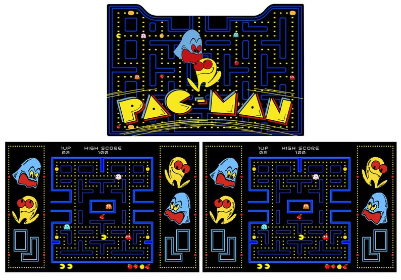 Arcade 1up Cabinet Riser Graphics Decals Stickers - Etsy