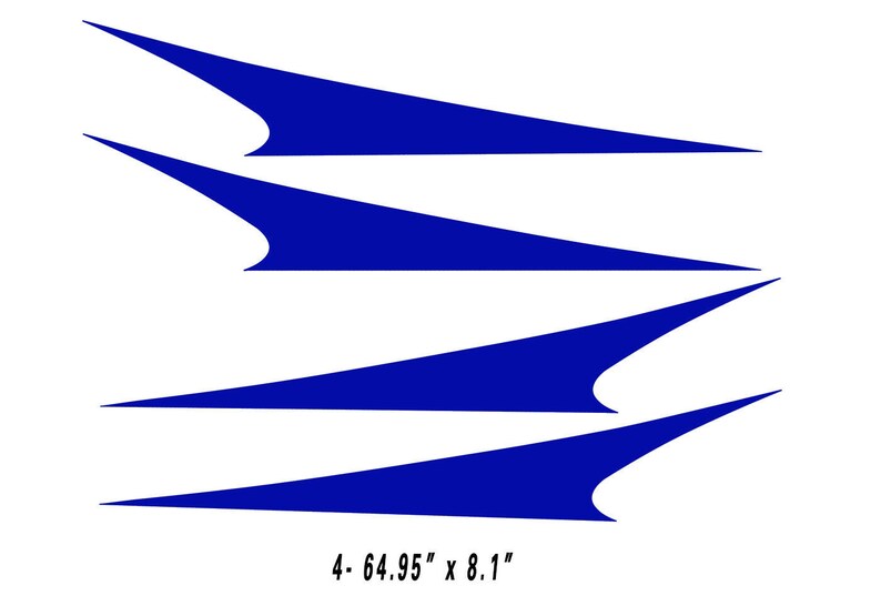 RV, Trailer Hauler, Camper, Motor-home Large Decals/graphics Kits 28-k ...