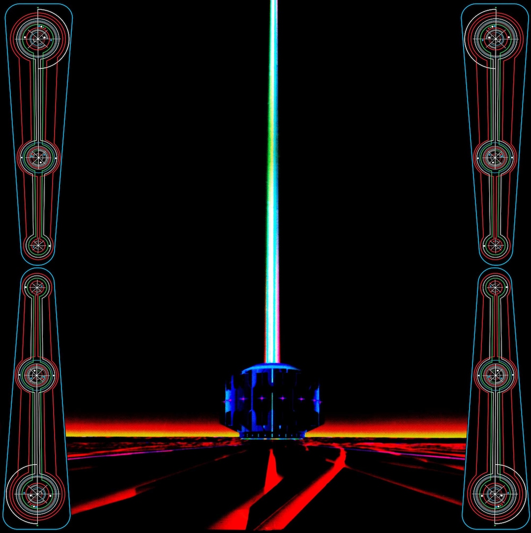 Arcade1up Tron Arcade Cabinet Kickplate Graphic Decal Sticker - Etsy