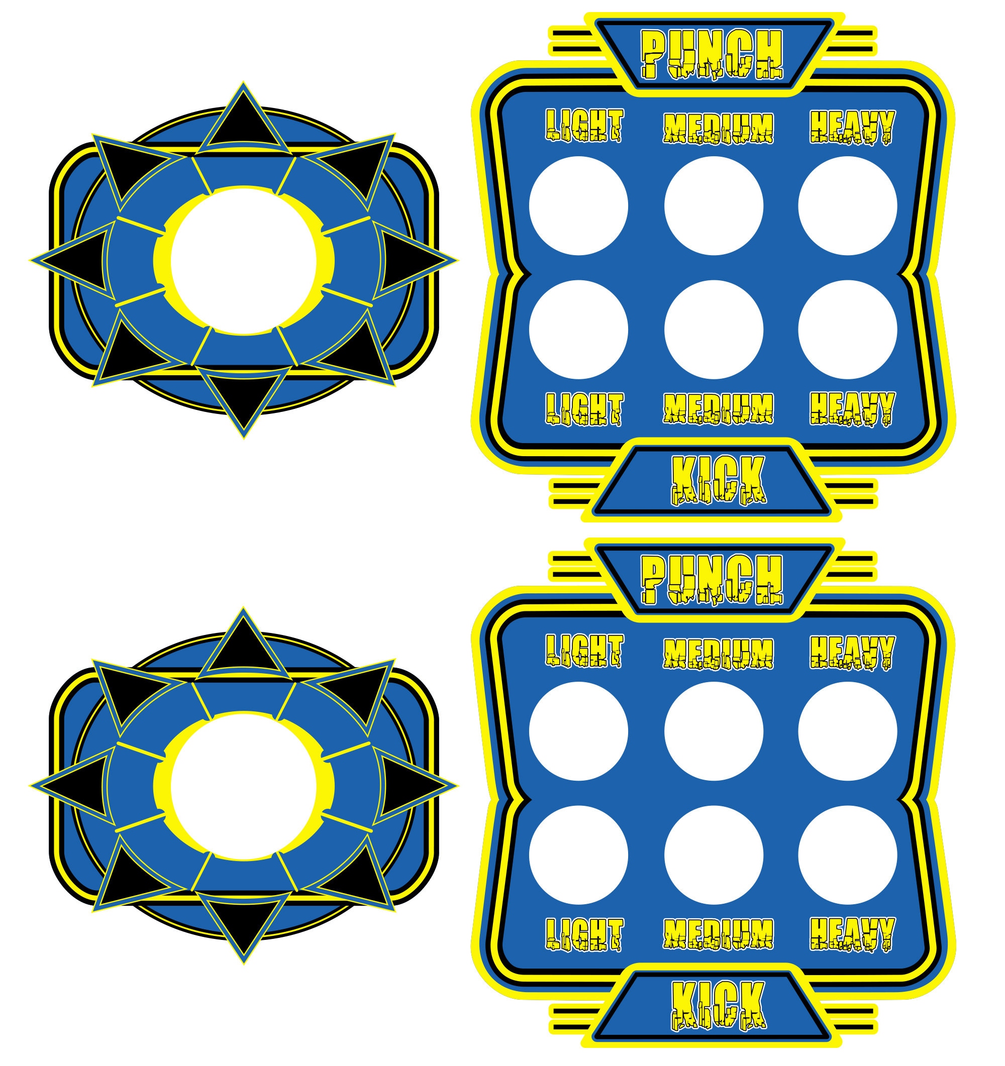 MVC Marvel Super Heroes Street Fighter Arcade CPO Button - Etsy