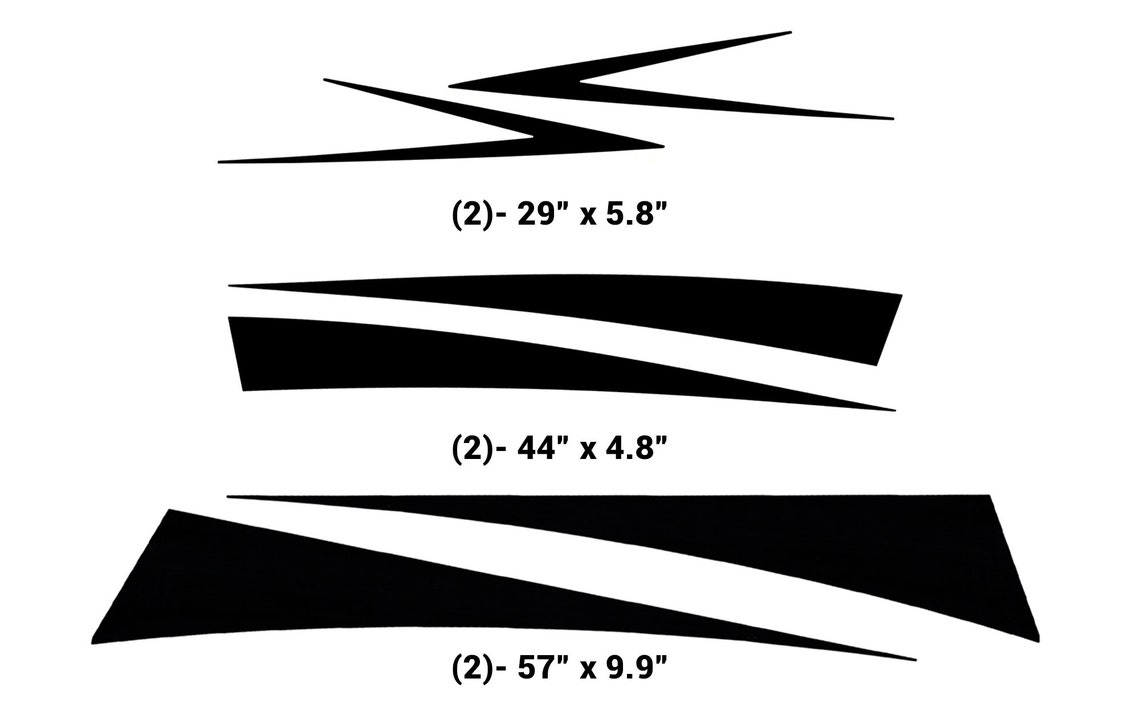 RV Trailer Camper Motorhome Large Vinyl Decals/graphics - Etsy