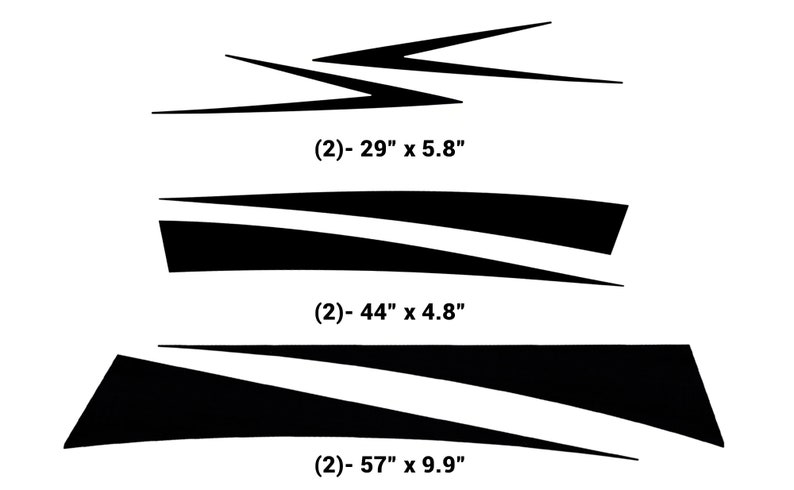 RV Trailer Camper Motorhome Large Vinyl Decals/graphics - Etsy Canada