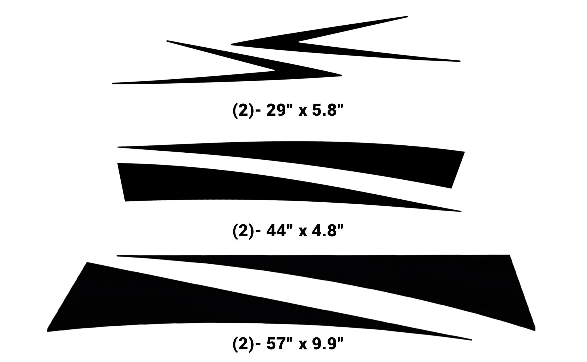 RV Trailer Camper Motorhome Large Vinyl Decals/graphics | Etsy