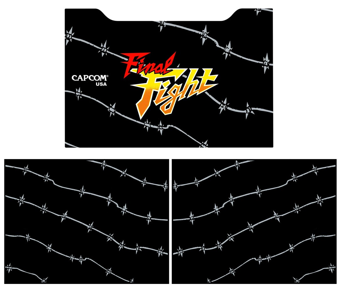 Final Fight Arcade 1up Cabinet Riser Graphics Decals Stickers - Etsy