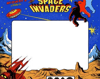 Space Invaders Bezel - Etsy