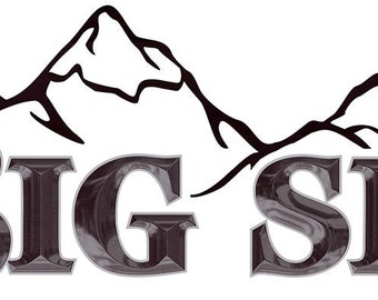 Big Sky Logo - Etsy