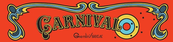 Carnival Arcade Classics Marquee For Reproduction | Etsy