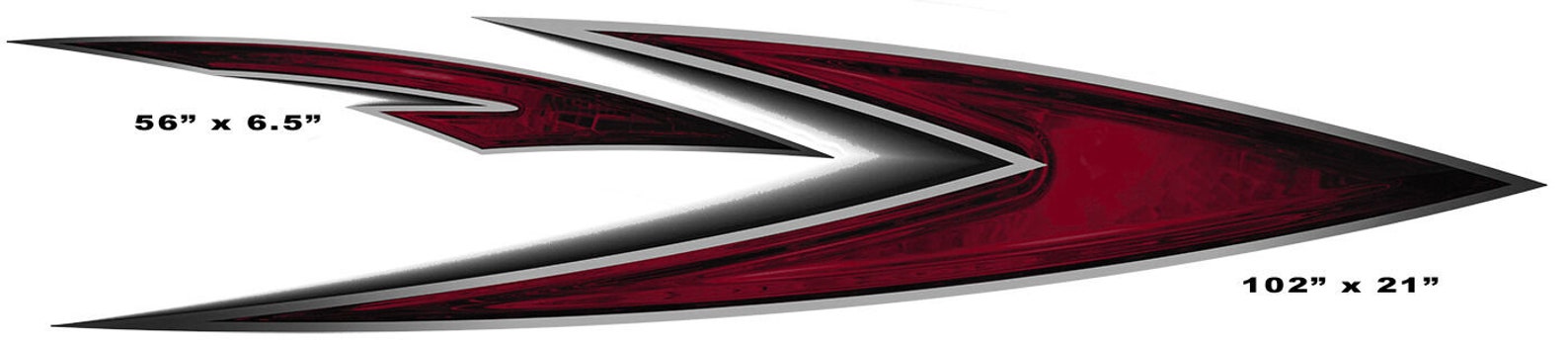 RV, Trailer, Camper, Motorhome Large Vinyl Decals/graphics Kit K ...