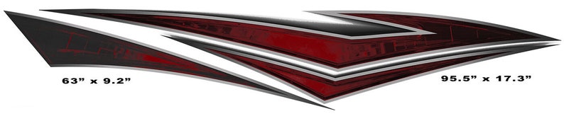 RV Trailer Camper Motorhome Large Vinyl Decals/graphics Kit | Etsy