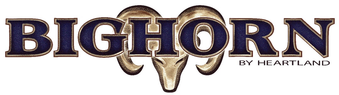 1 RV Trailer Camper Heartland Bighorn Logo Decal Graphic -2032 - Etsy