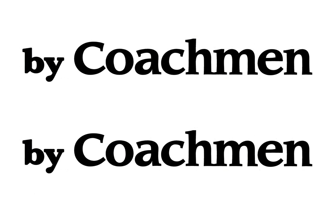 2 RV Camper by Coachmen Clipper Decals Graphics -H-105 - Etsy